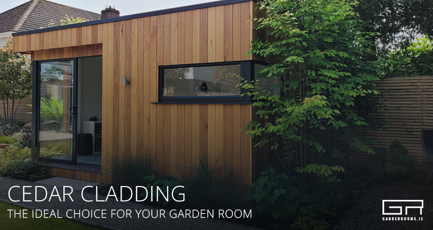 Cedar Cladding: The Ideal Choice For Your Garden Room